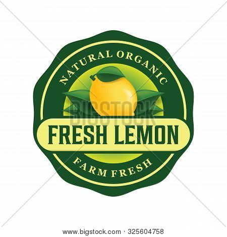 Lemon Logo Design Vector & Photo (Free Trial) | Bigstock