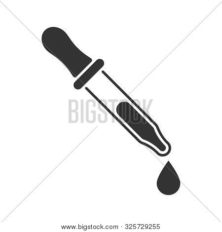 Dropper Icon. Pipette Vector & Photo (Free Trial) | Bigstock