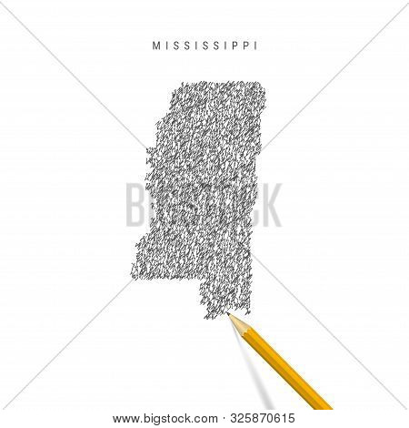 Mississippi Sketch Vector & Photo (Free Trial) | Bigstock