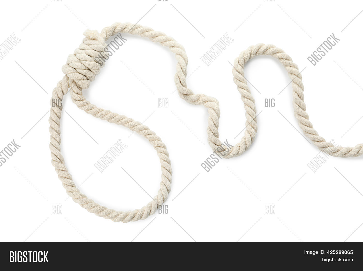 Rope Noose Knot On Image & Photo (Free Trial) | Bigstock