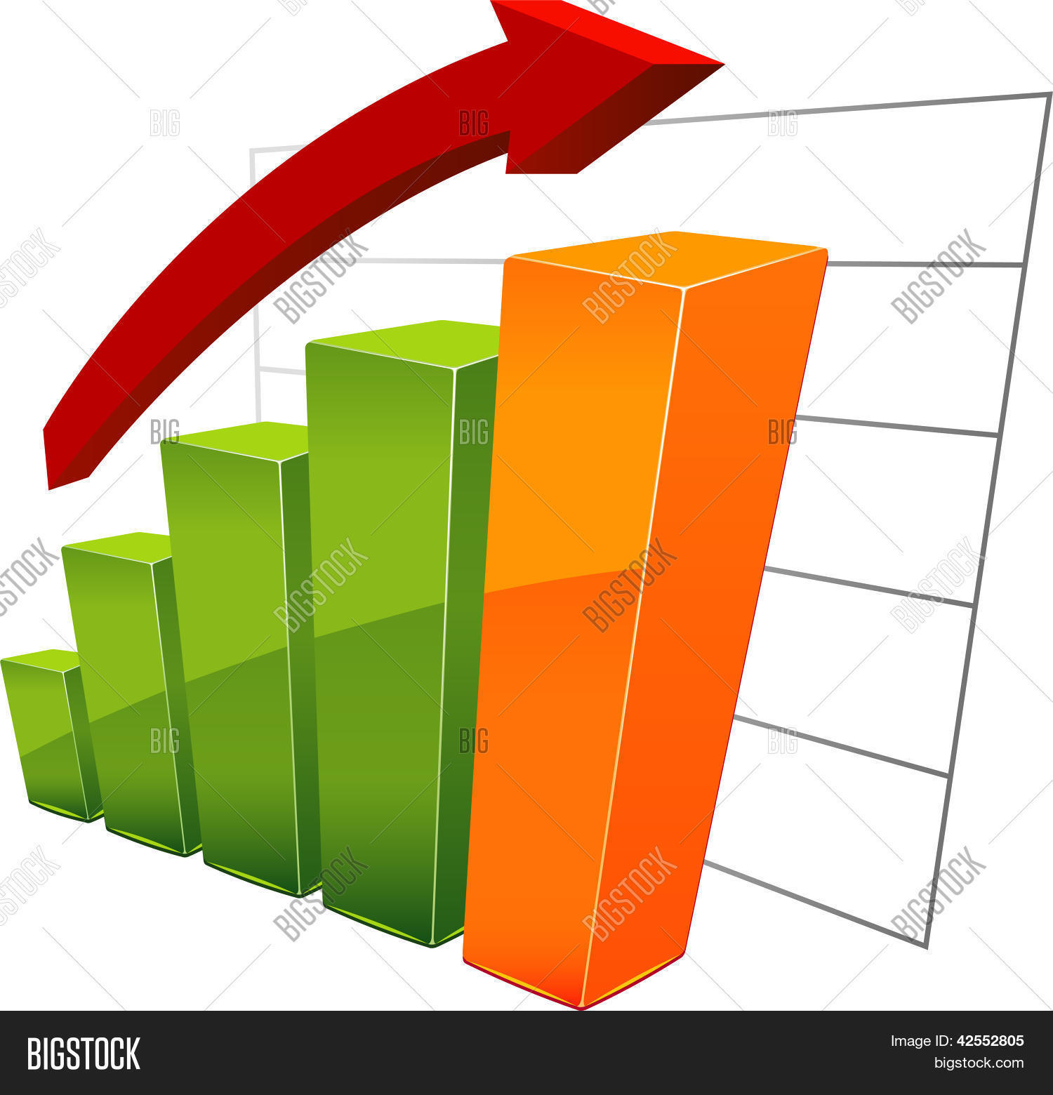 Bar Chart Vector & Photo (Free Trial) | Bigstock