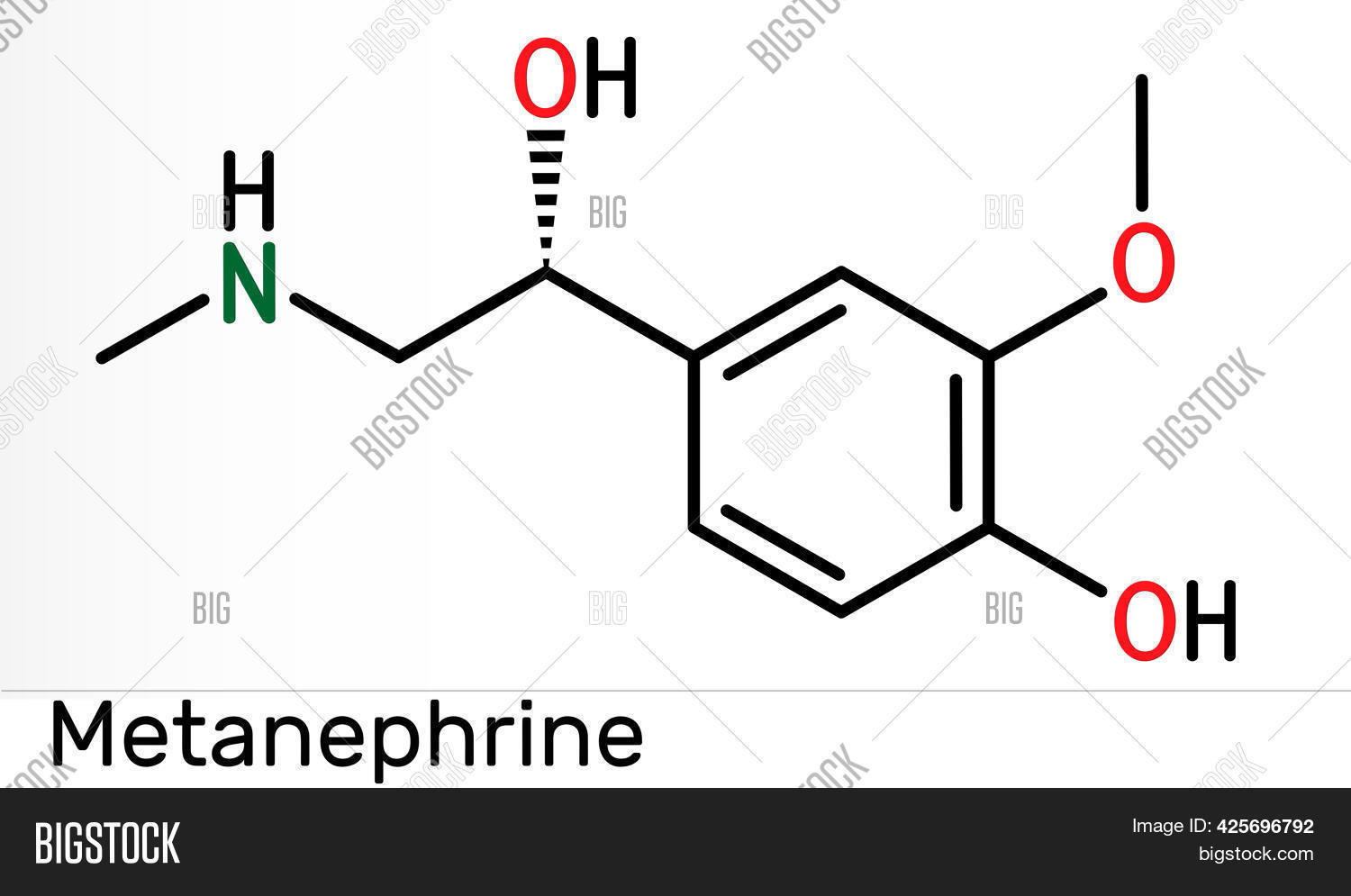 Metanephrine Molecule Image & Photo (Free Trial) | Bigstock
