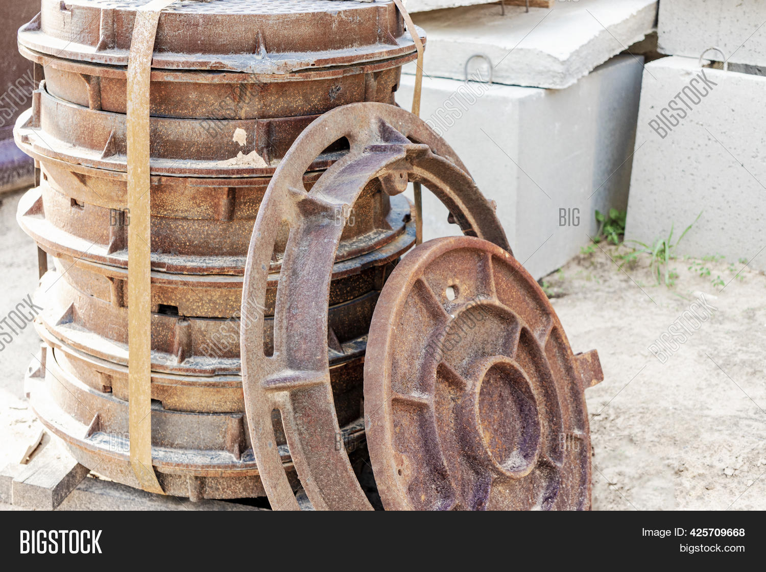 Cast Iron Hatches Image & Photo (Free Trial) | Bigstock