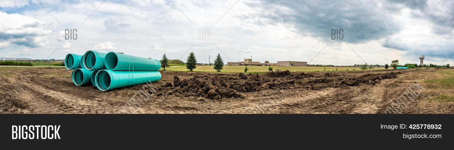 Stacked Water Main Image & Photo (Free Trial) | Bigstock