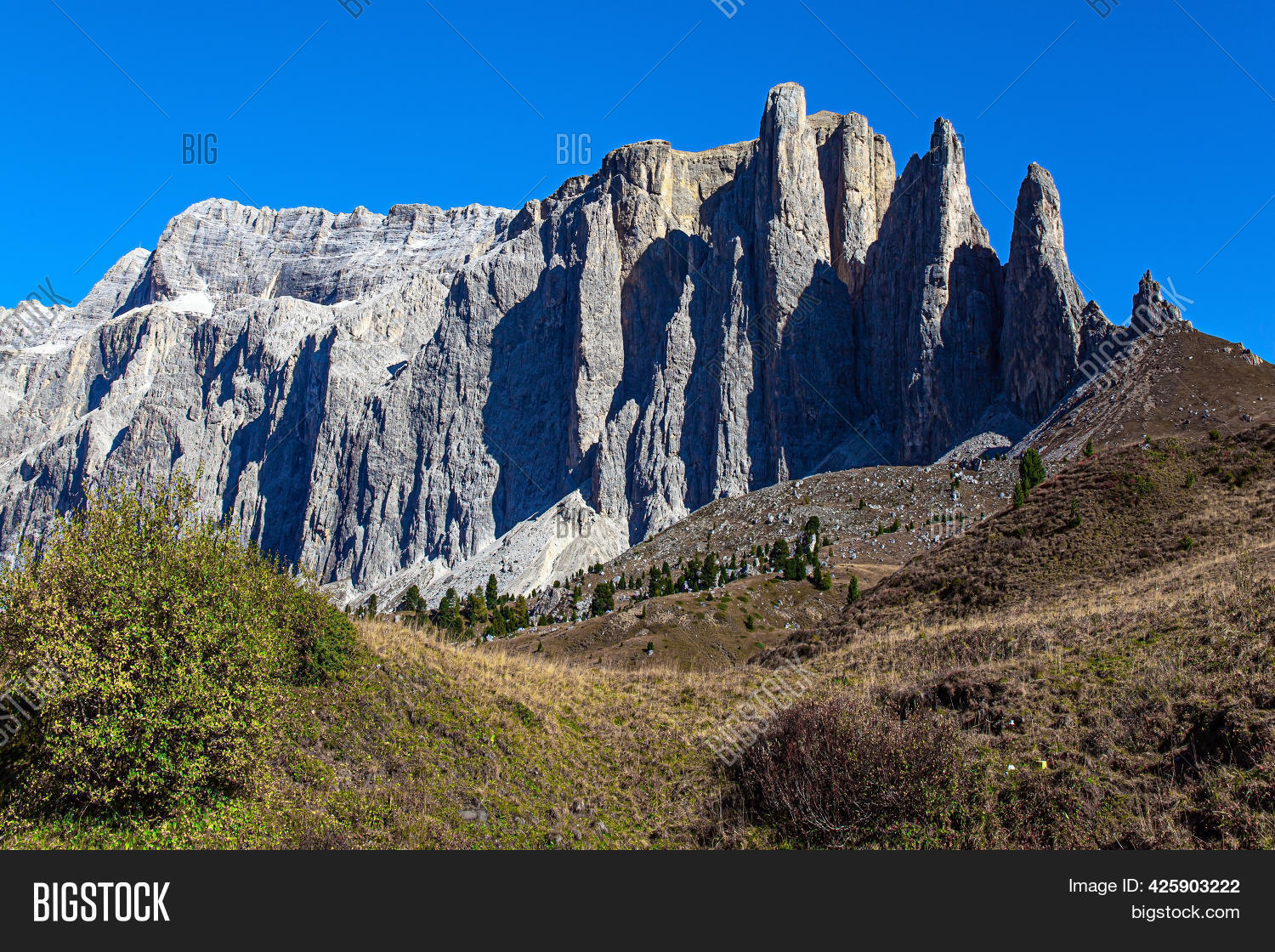 Dolomites. Erosion Has Image & Photo (Free Trial) | Bigstock