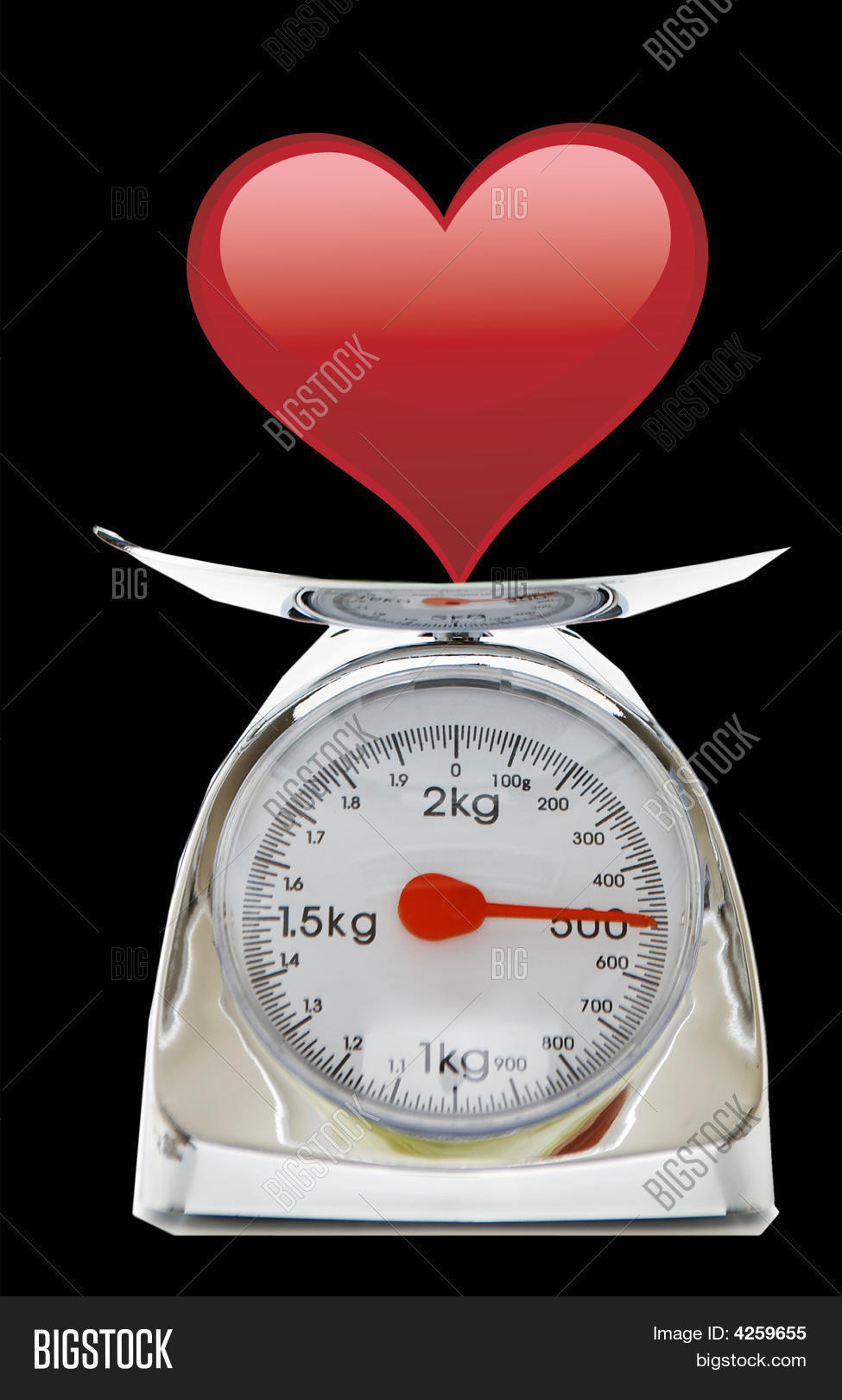 Heart Scale Image & Photo (Free Trial) | Bigstock