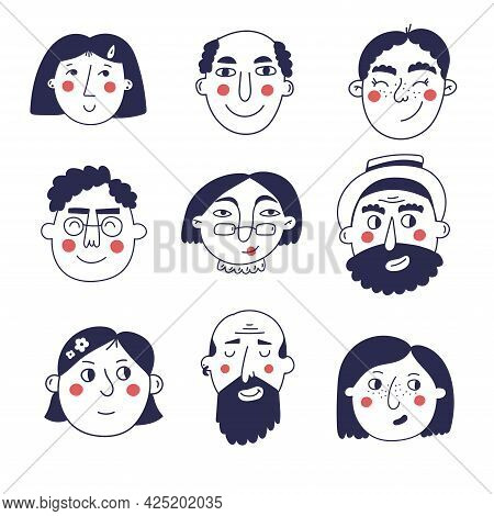 Cute People Charcters Vector & Photo (Free Trial) | Bigstock