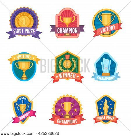 Champion Emblems. Vector & Photo (Free Trial) | Bigstock