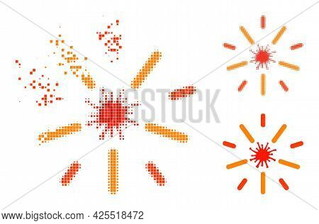 Destructed Pixelated Vector & Photo (Free Trial) | Bigstock