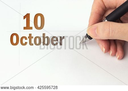 October 10th. Day 10 Image & Photo (Free Trial) | Bigstock