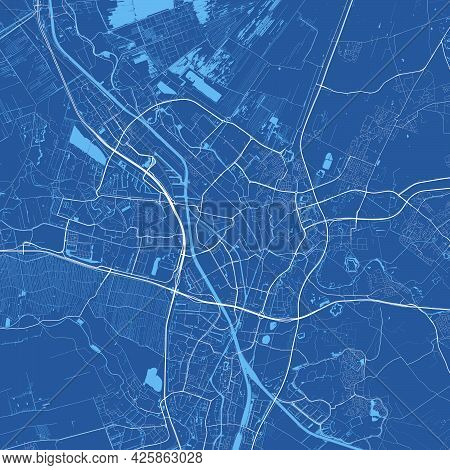 Detailed Map Utrecht Vector & Photo (Free Trial) | Bigstock