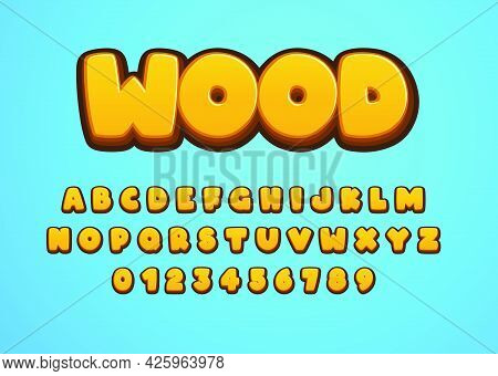 Cartoon Style Font Vector & Photo (Free Trial) | Bigstock