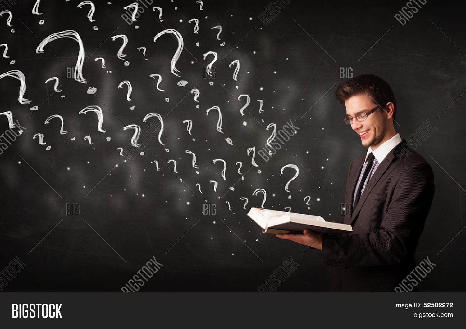 Confused Man Reading Image & Photo (Free Trial) | Bigstock