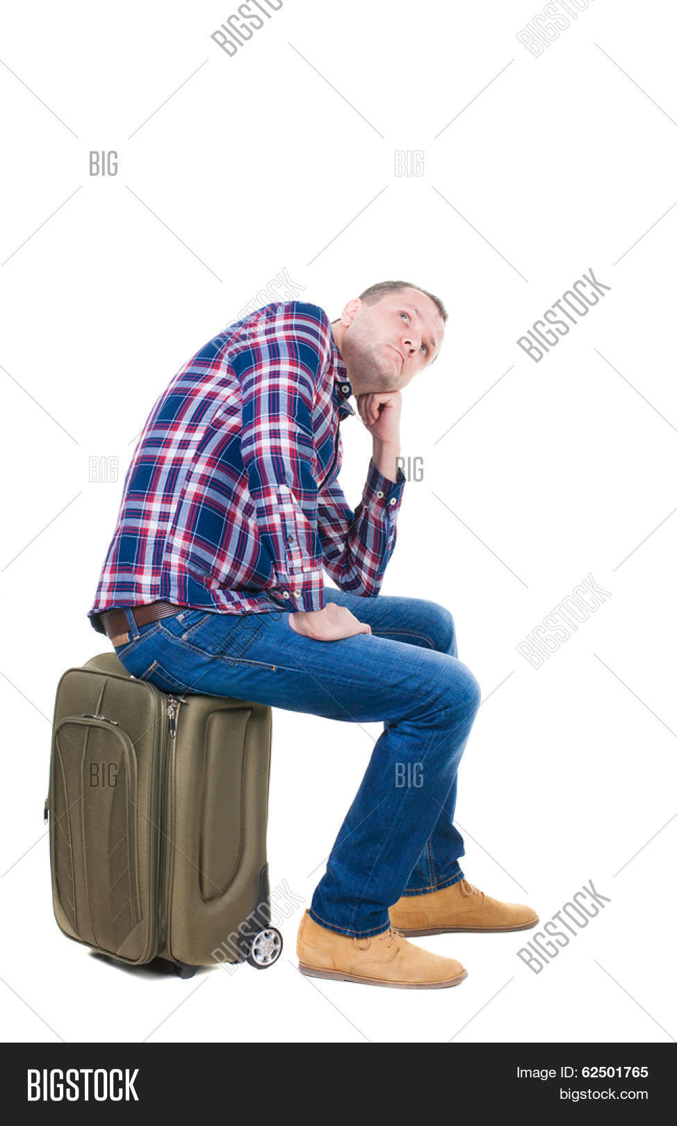 Back View Man Sitting Image & Photo (Free Trial) | Bigstock