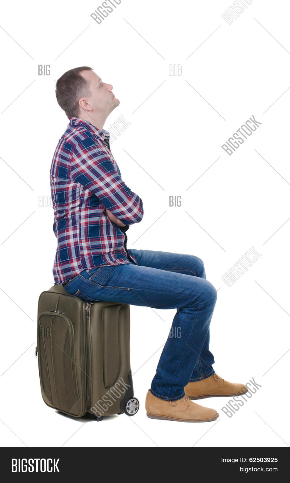Back View Man Sitting Image & Photo (Free Trial) | Bigstock