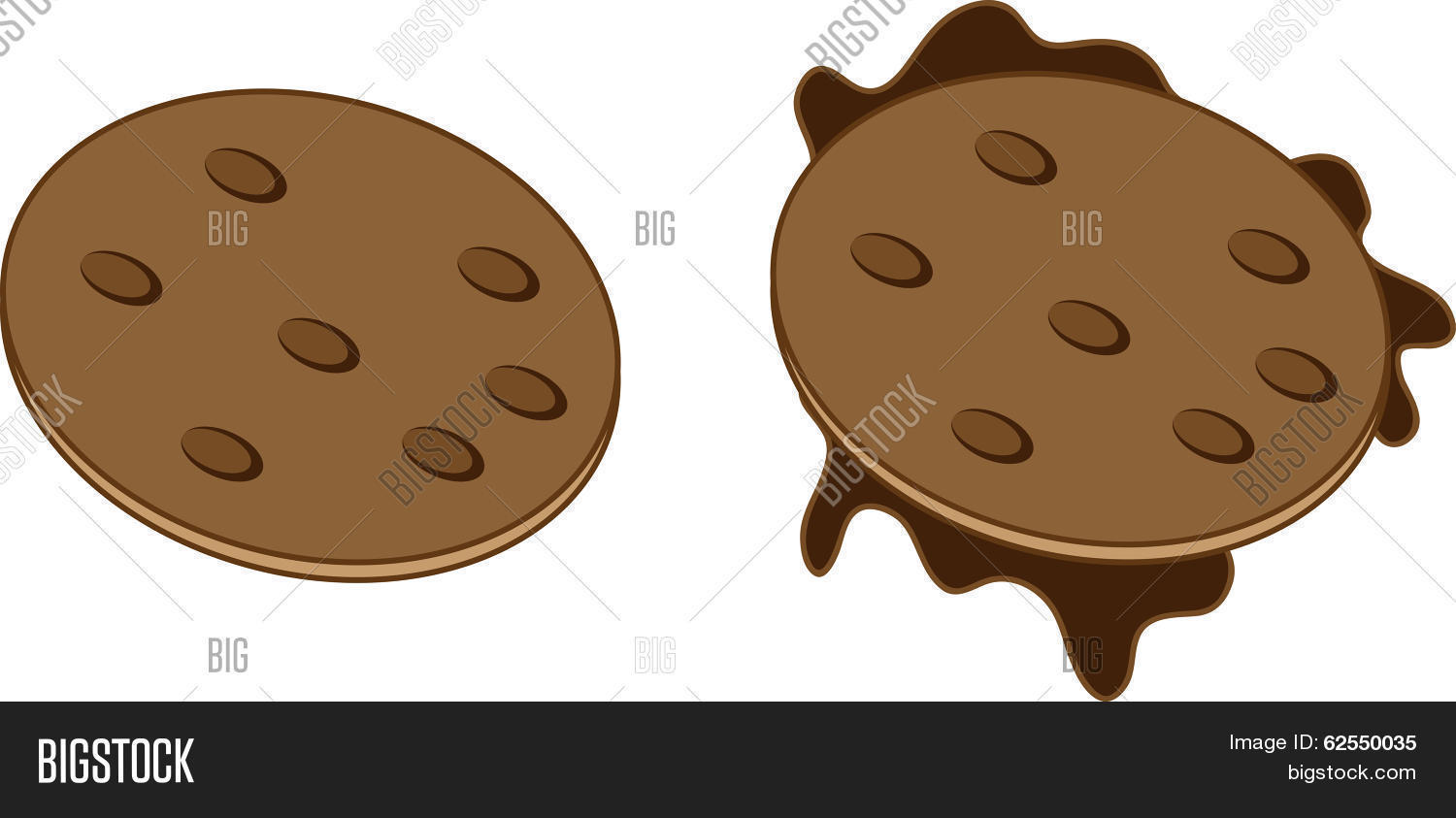 Cookie Vector & Photo (Free Trial) | Bigstock