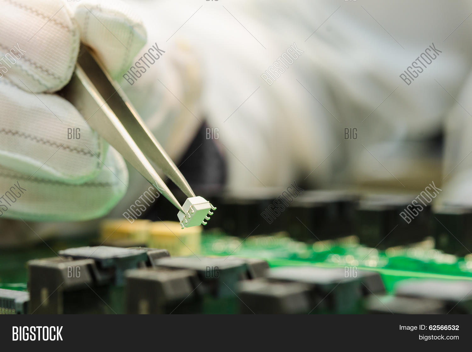 Female Hand Esd Gloves Image & Photo (Free Trial) | Bigstock