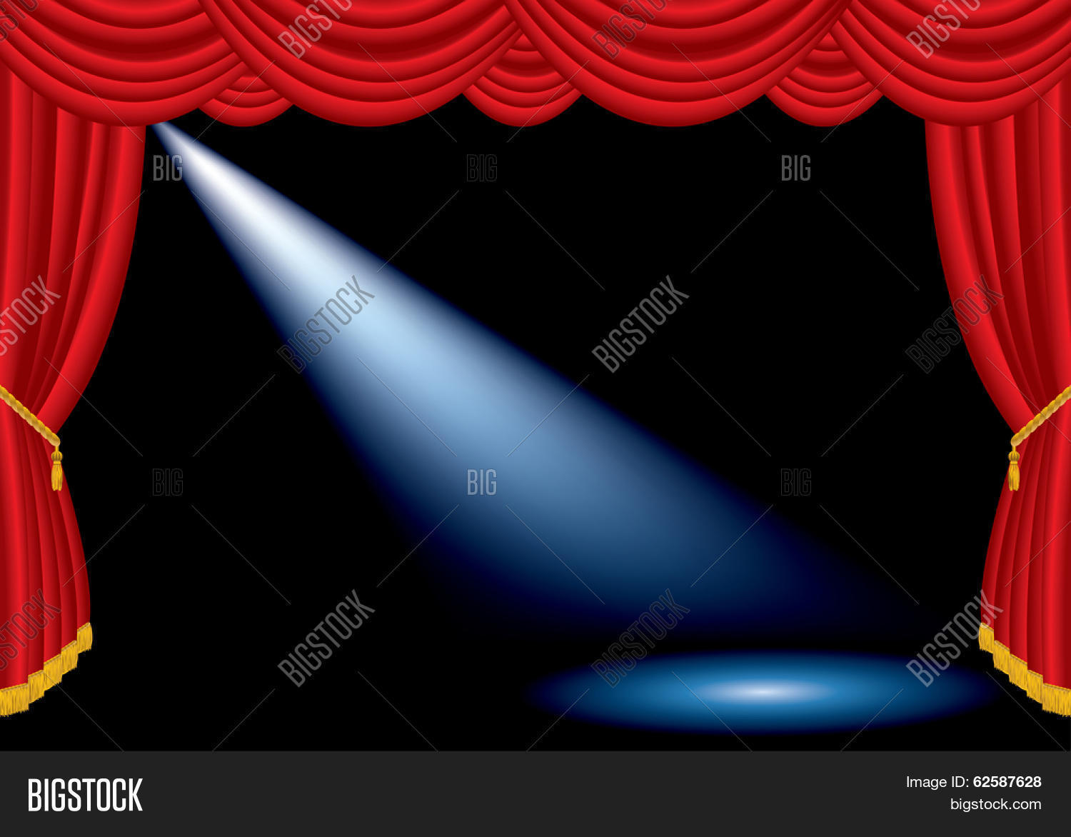 Vector One Spotlight Vector & Photo (Free Trial) | Bigstock
