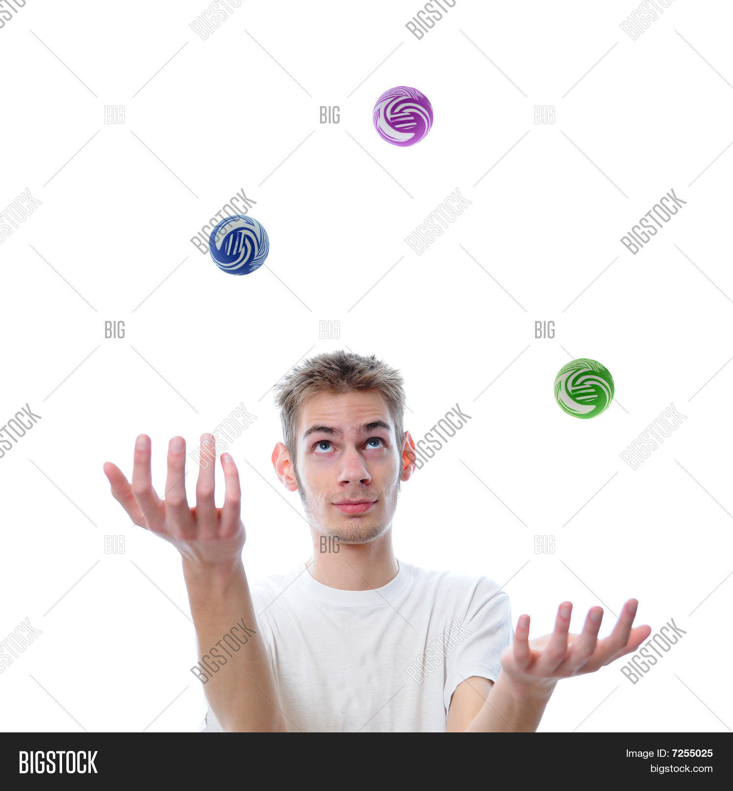 Young Adult Juggling Image & Photo (Free Trial) | Bigstock