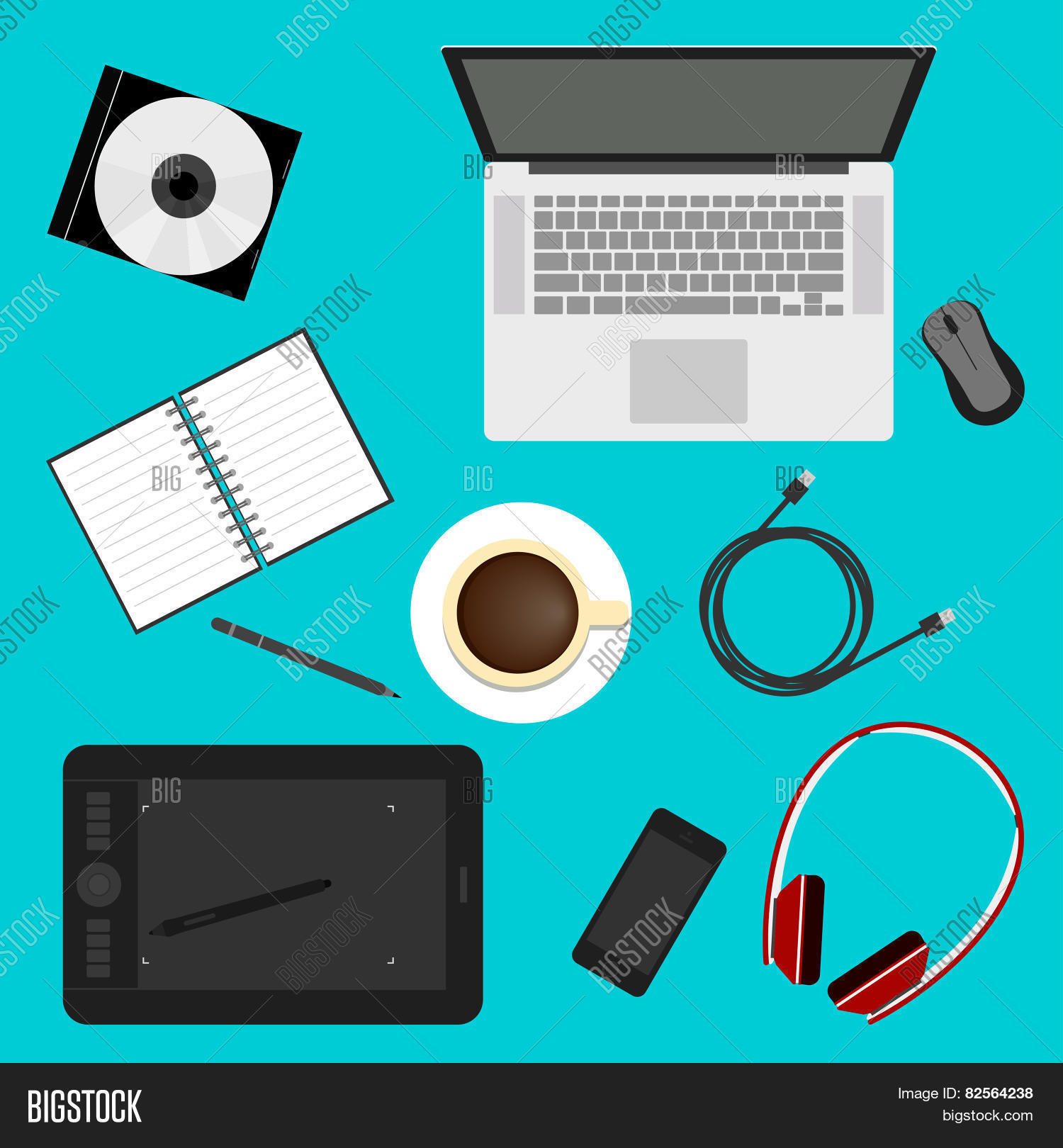 Objects Used Everyday Vector & Photo (Free Trial) | Bigstock