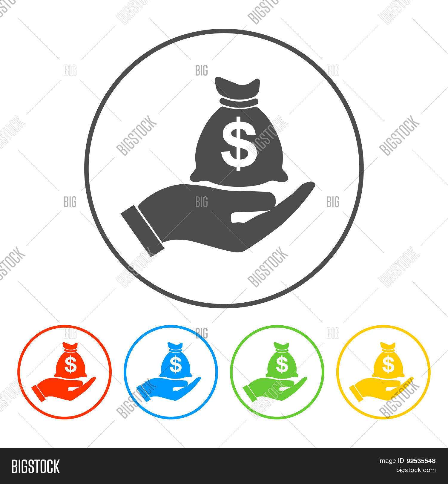 Money Insurance Sign Vector & Photo (Free Trial) | Bigstock
