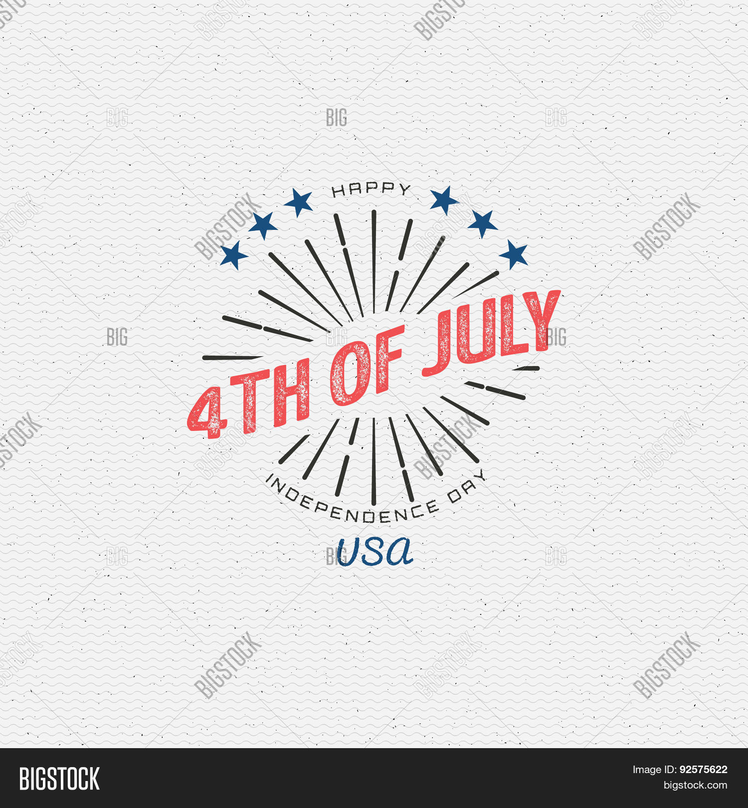 Fourth July Vector & Photo (Free Trial) | Bigstock