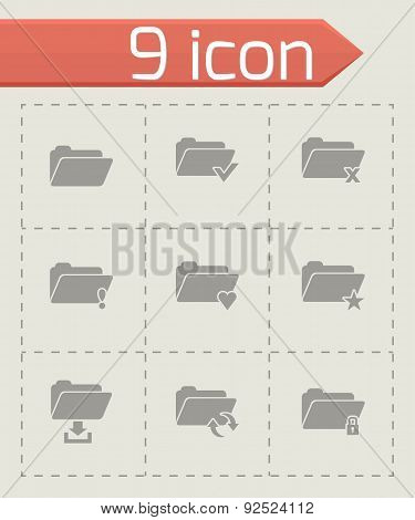 Vector Grey Folder Vector & Photo (Free Trial) | Bigstock