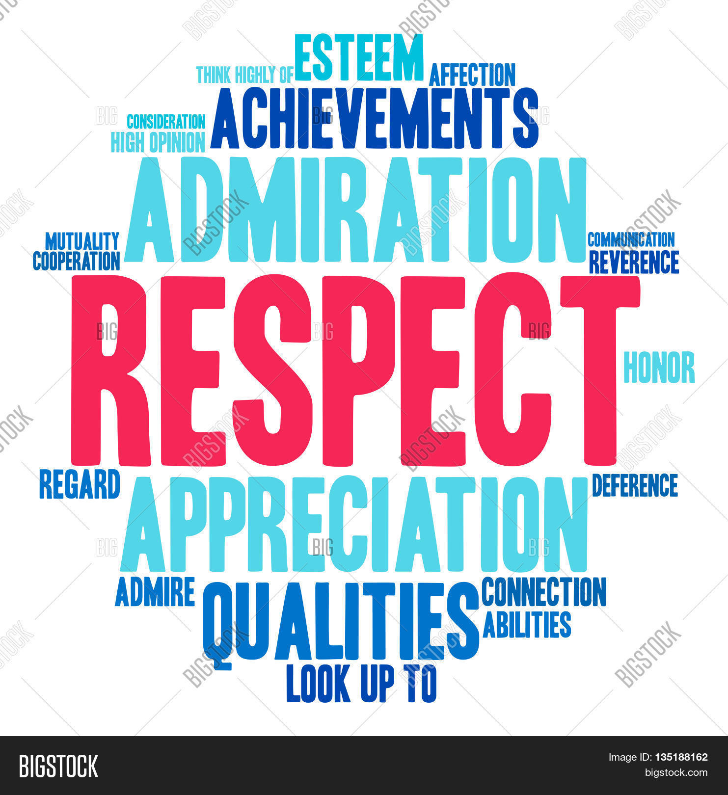 Respect Word Cloud Vector & Photo (Free Trial) | Bigstock