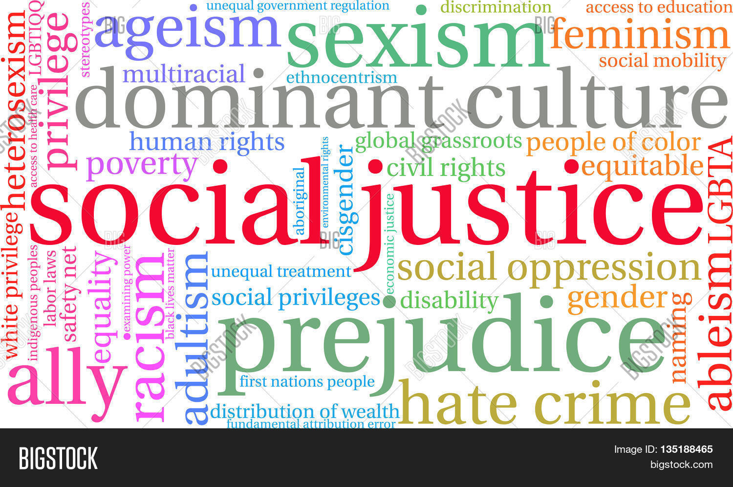 Social Justice Word Vector & Photo (Free Trial) | Bigstock