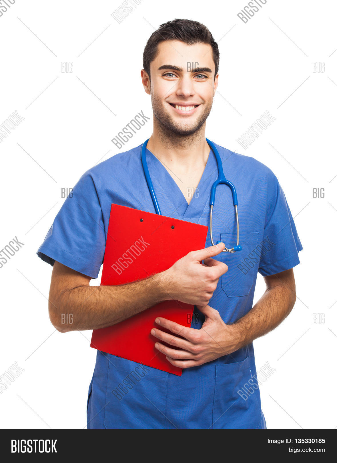 Male Nurse Portrait Image & Photo (Free Trial) | Bigstock