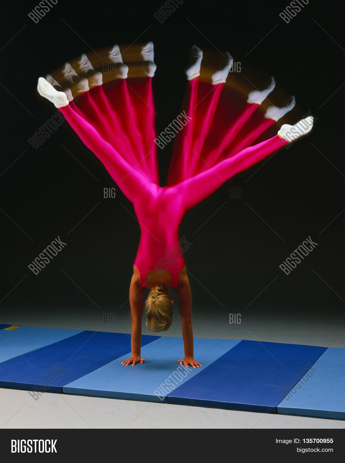 Gymnast Splits Image & Photo (Free Trial) | Bigstock