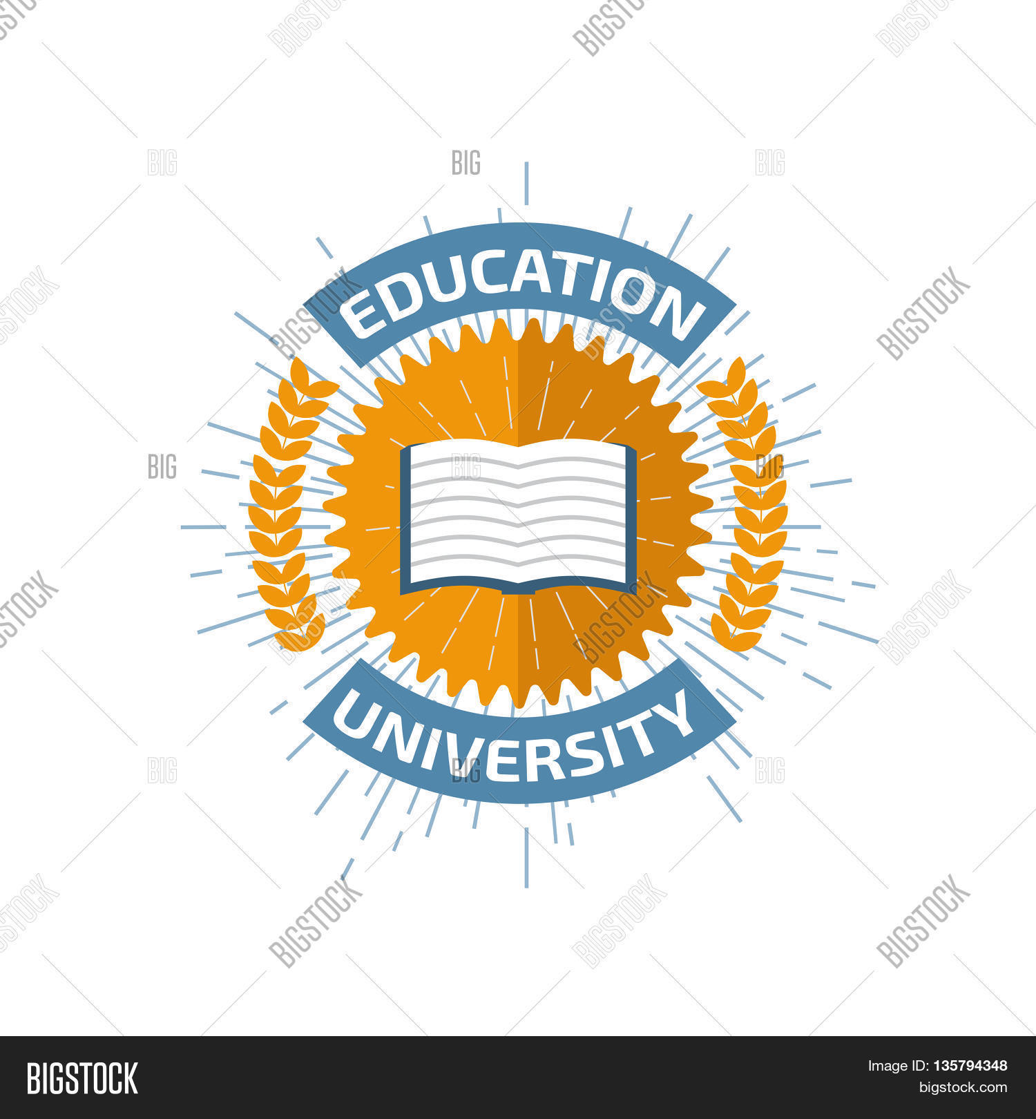 High Education Logo Vector & Photo (Free Trial) | Bigstock