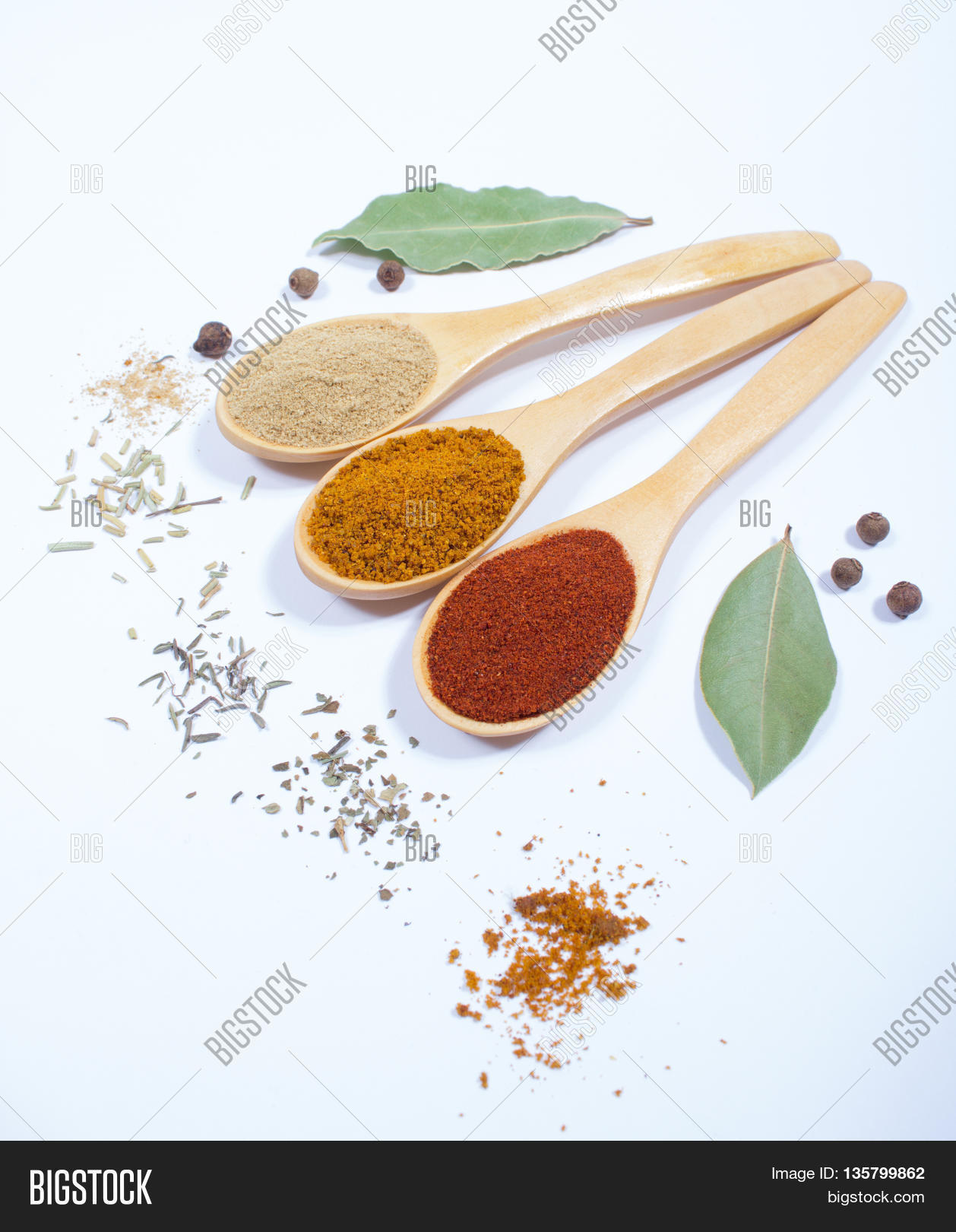 Spice Powder. Closeup Image & Photo (Free Trial) | Bigstock