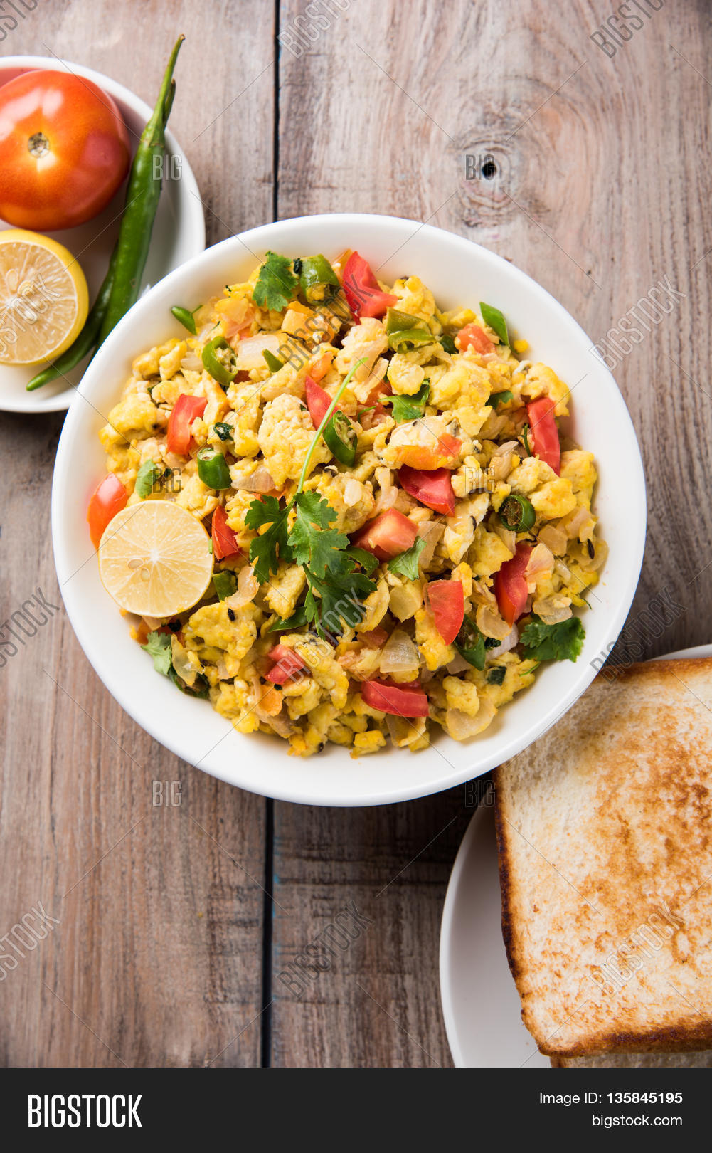 Masala Anda Bhurji Egg Image & Photo (Free Trial) | Bigstock