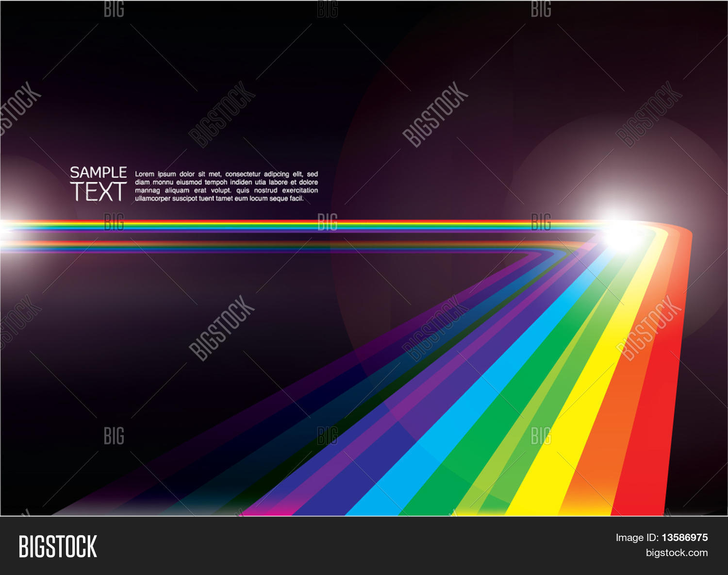 Abstract Spectrum Vector & Photo (Free Trial) | Bigstock