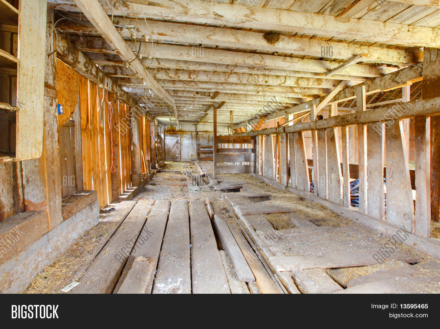 Very Old Barn On Dairy Image & Photo (Free Trial) | Bigstock