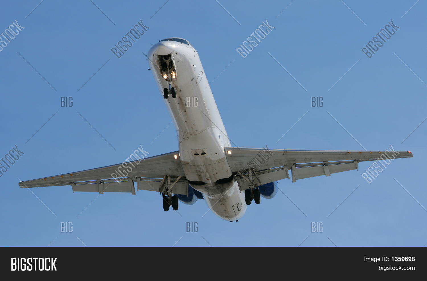 Jet Airplane Landing Image & Photo (Free Trial) | Bigstock