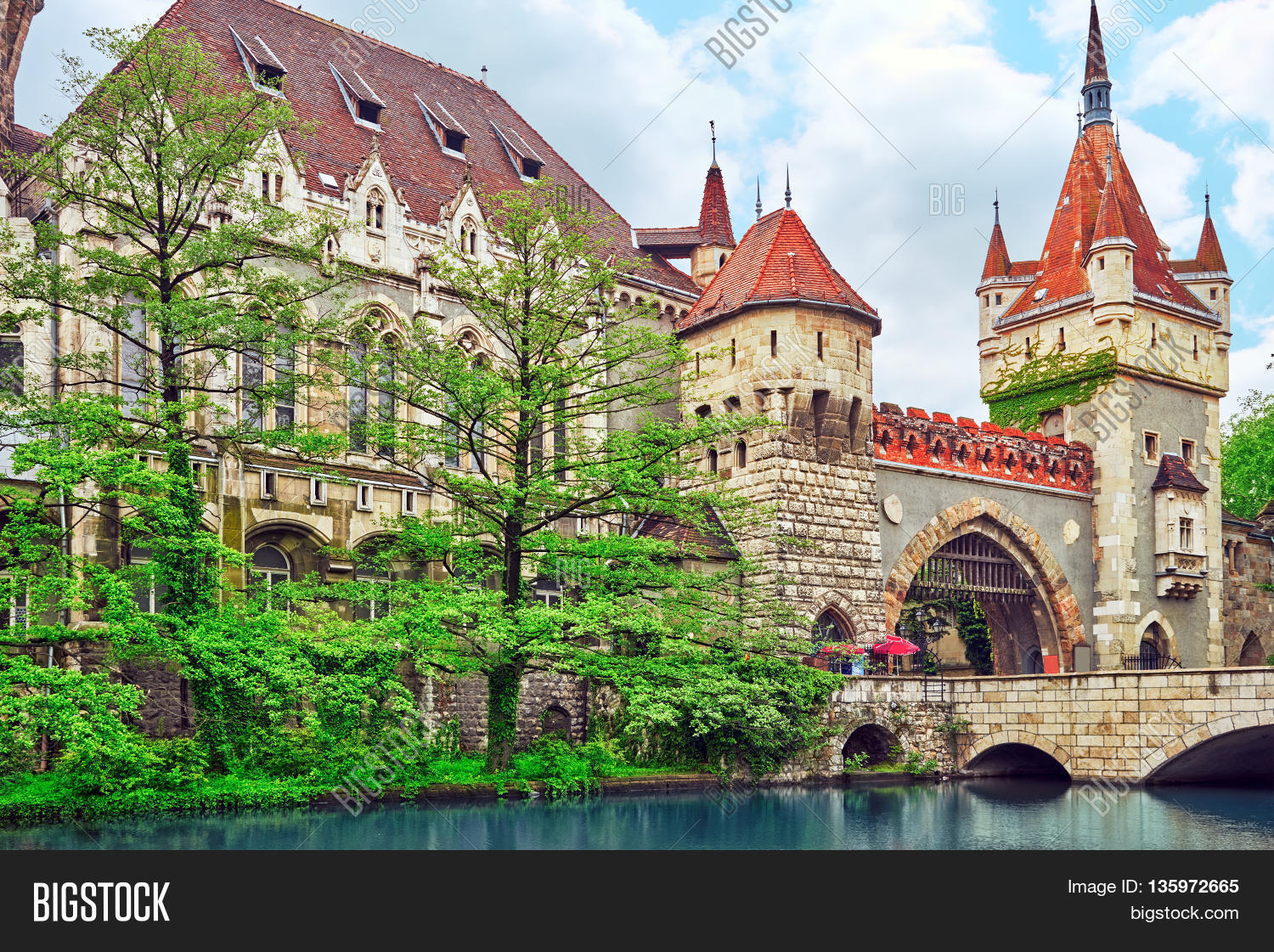 Vajdahunyad Castle ( Image & Photo (Free Trial) | Bigstock