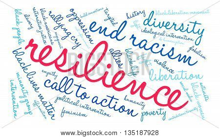 Resilience Word Cloud Vector & Photo (Free Trial) | Bigstock