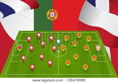 Composition Football Vector & Photo (Free Trial) | Bigstock