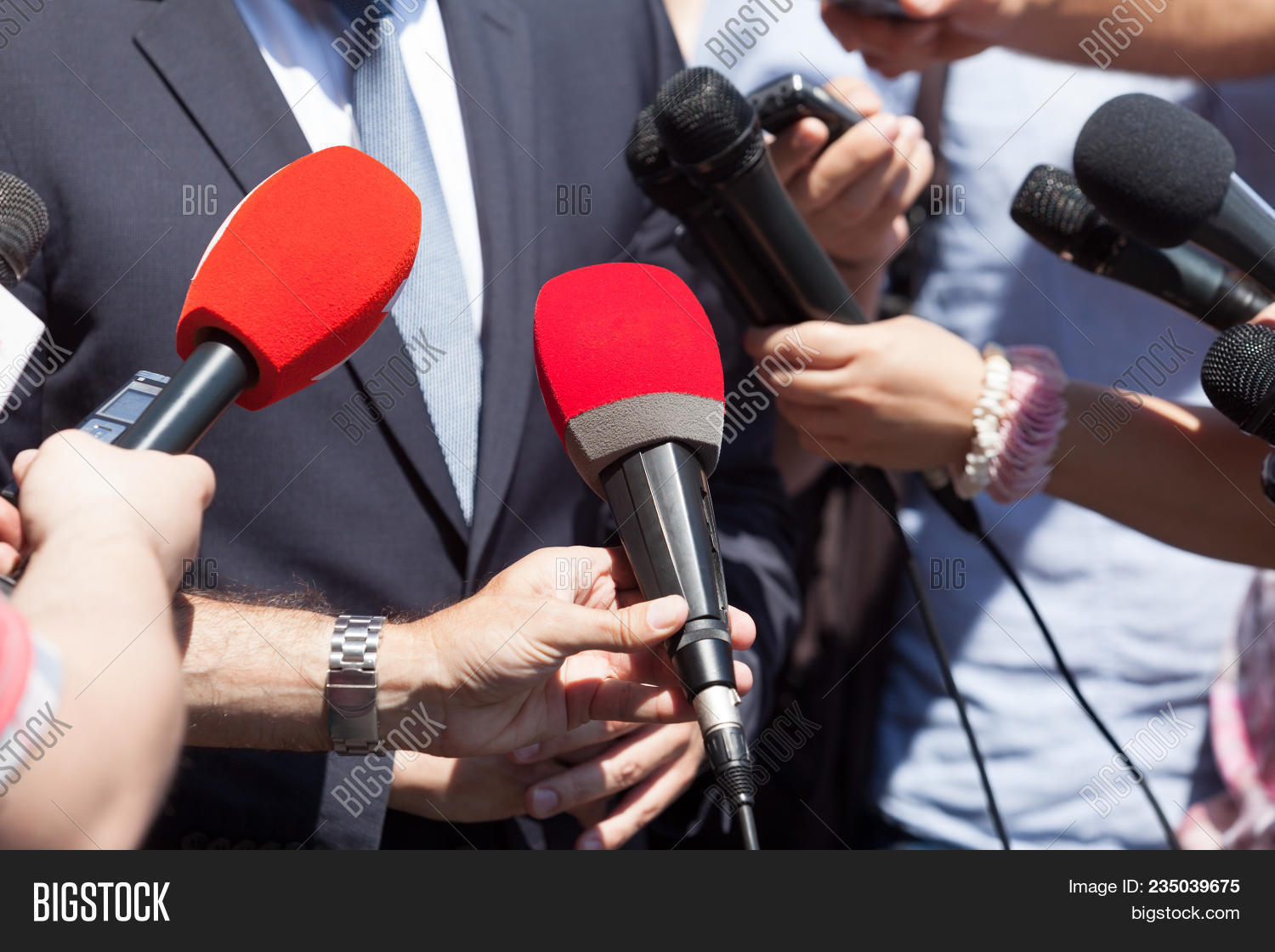 Media Interview. Image & Photo (Free Trial) | Bigstock