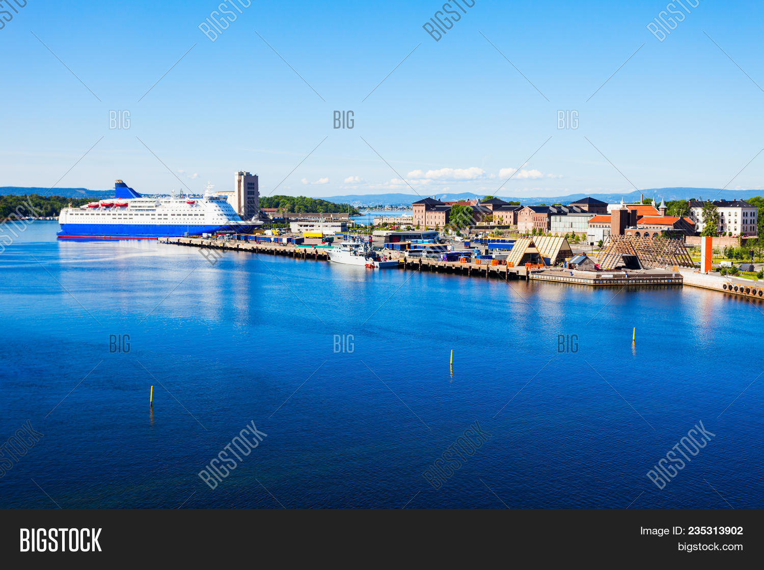 Oslo Harbor Harbour Image & Photo (Free Trial) | Bigstock