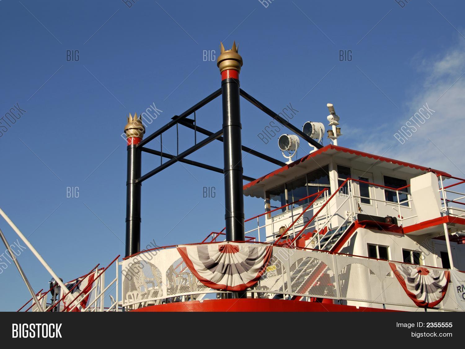 Vintage Riverboat Image & Photo (Free Trial) | Bigstock