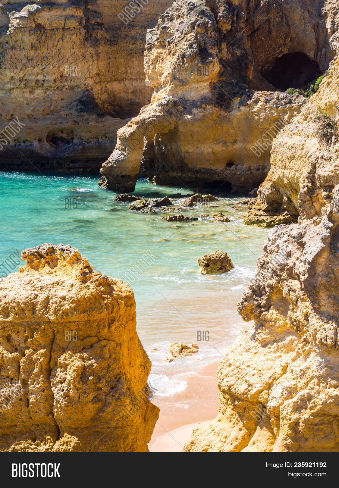 Praia De Sao Rafael ( Image & Photo (Free Trial) | Bigstock