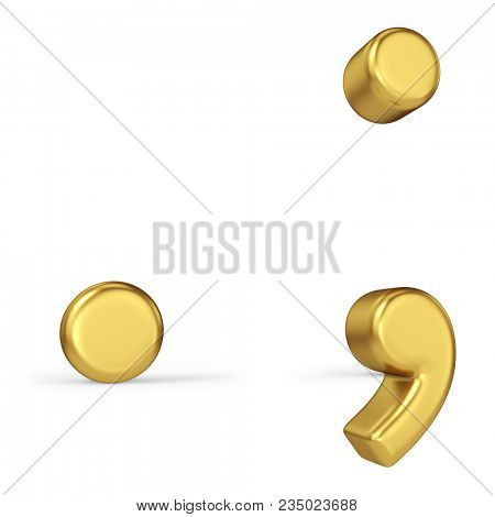 Gold Point, Comma Image & Photo (Free Trial) | Bigstock