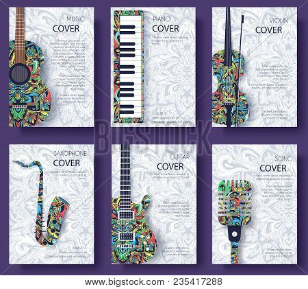 Music Magazine Layout Vector & Photo (Free Trial) | Bigstock
