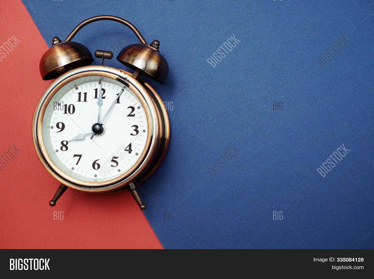 Top View Alarm Clock Image & Photo (Free Trial) | Bigstock