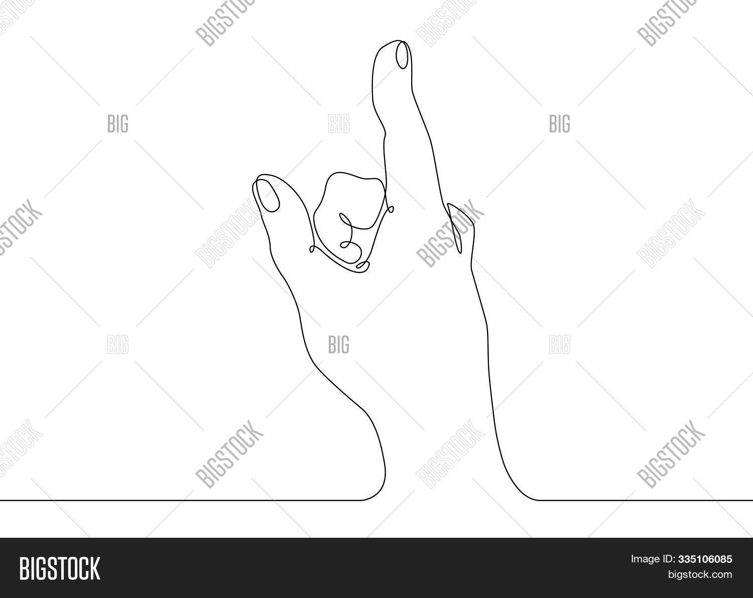 Continuous One Line Image & Photo (Free Trial) | Bigstock