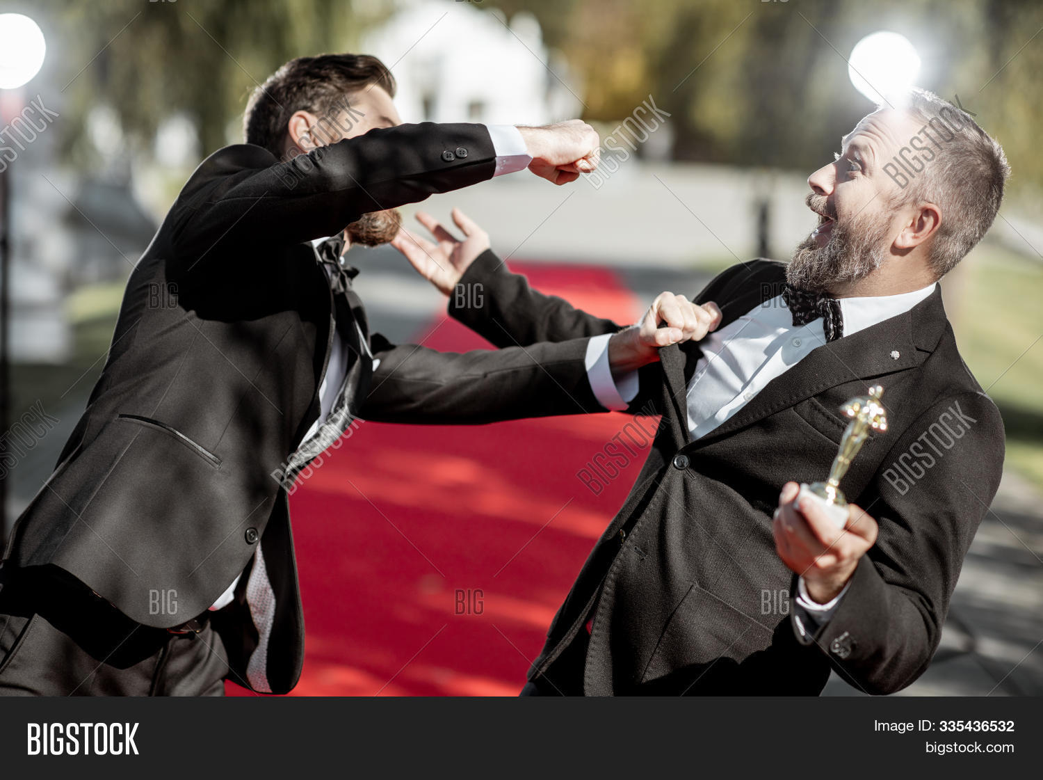 Funny Portrait Two Men Image & Photo (Free Trial) | Bigstock