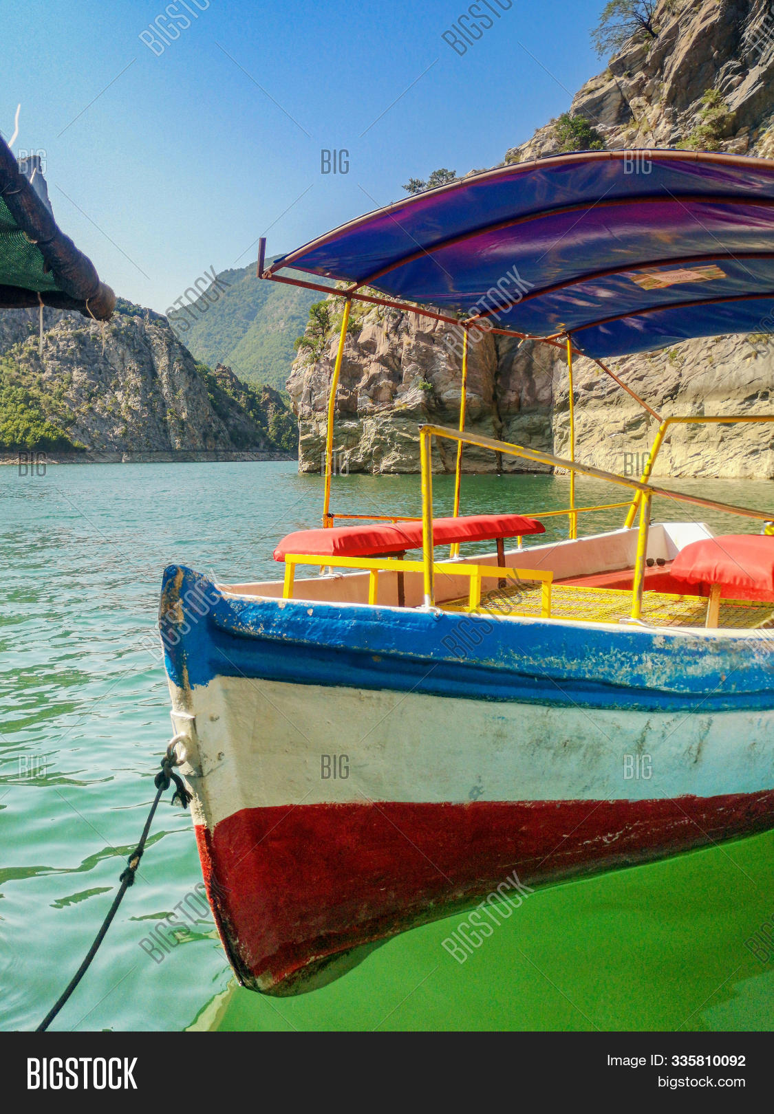 Boat Canopy On River. Image & Photo (Free Trial) | Bigstock